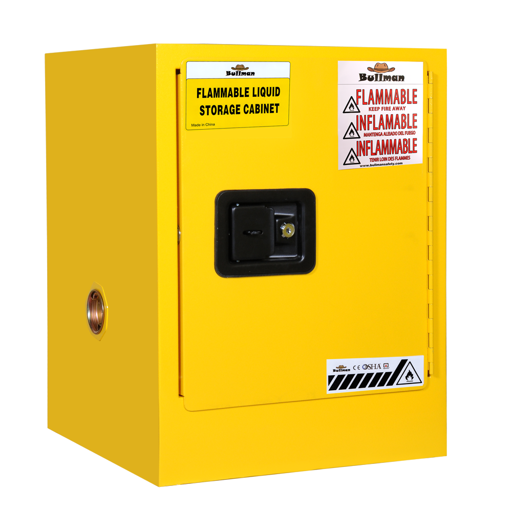 Flammable Cabinet Yellow 04 Gallon Bullman BMC0004Y Bullman Flammable Cabinet Yellow 04 Gallon Bullman BMC0004Y Bullman